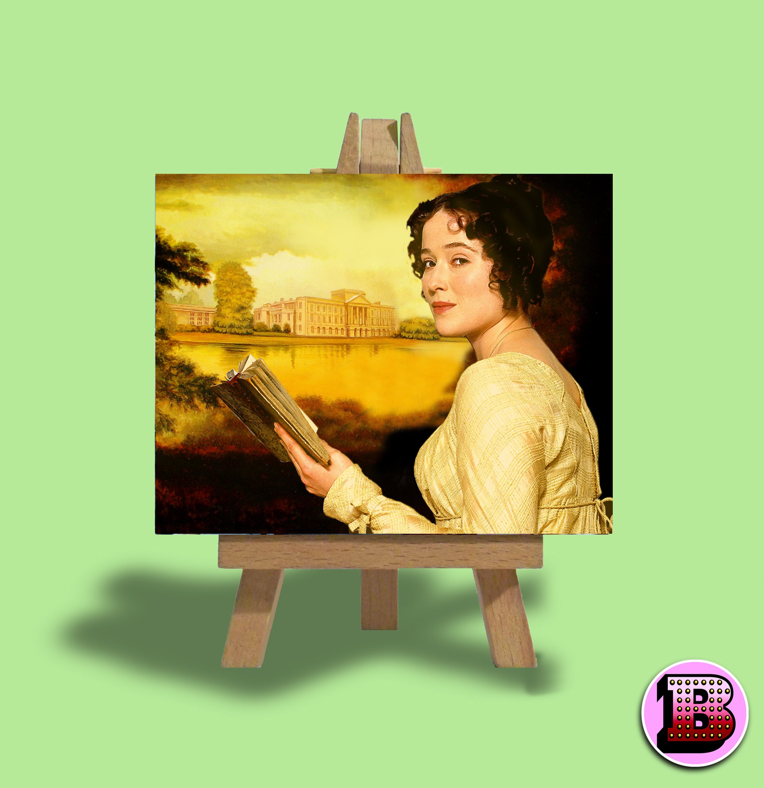 Elizabeth Bennet Miniature Canvas Art: Pride & Prejudice Fan Art - Etsy