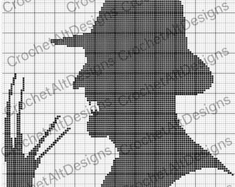 Michael Myers Halloween C2C Crochet Graphgan Blanket Pattern - Etsy