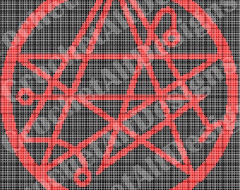 Cthulhu Horror Crochet C2C Blanket Graphgan Pattern - Etsy