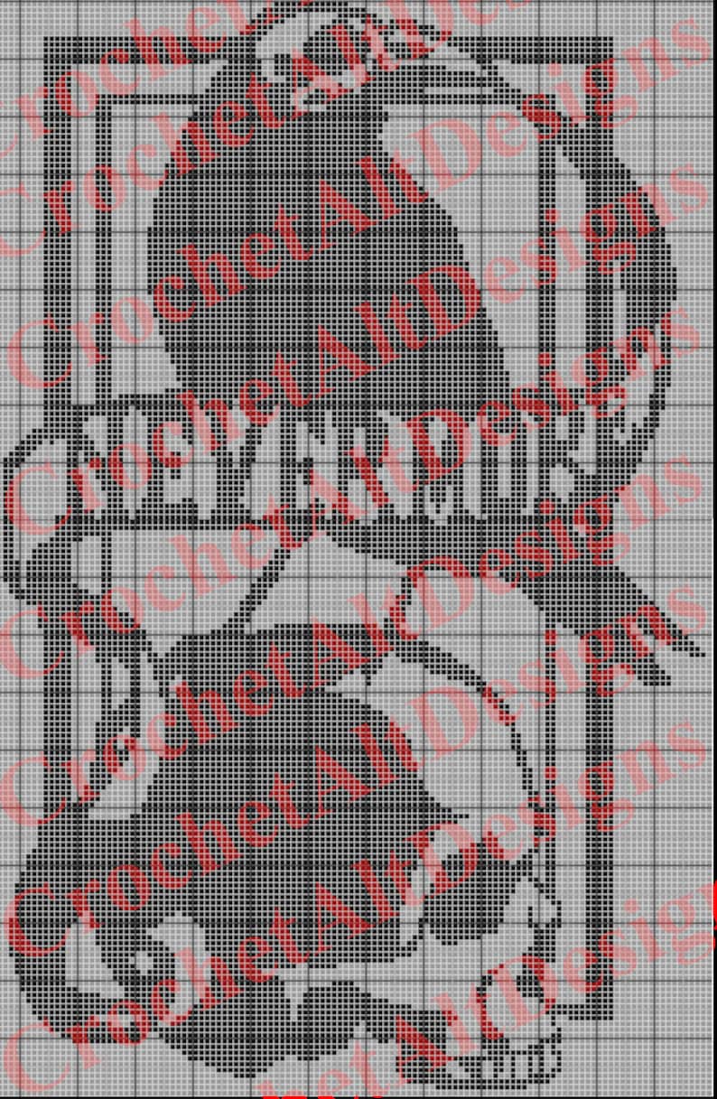Nevermore 'the Raven' Edgar Allen Poe Inspired Horror C2C Crochet ...