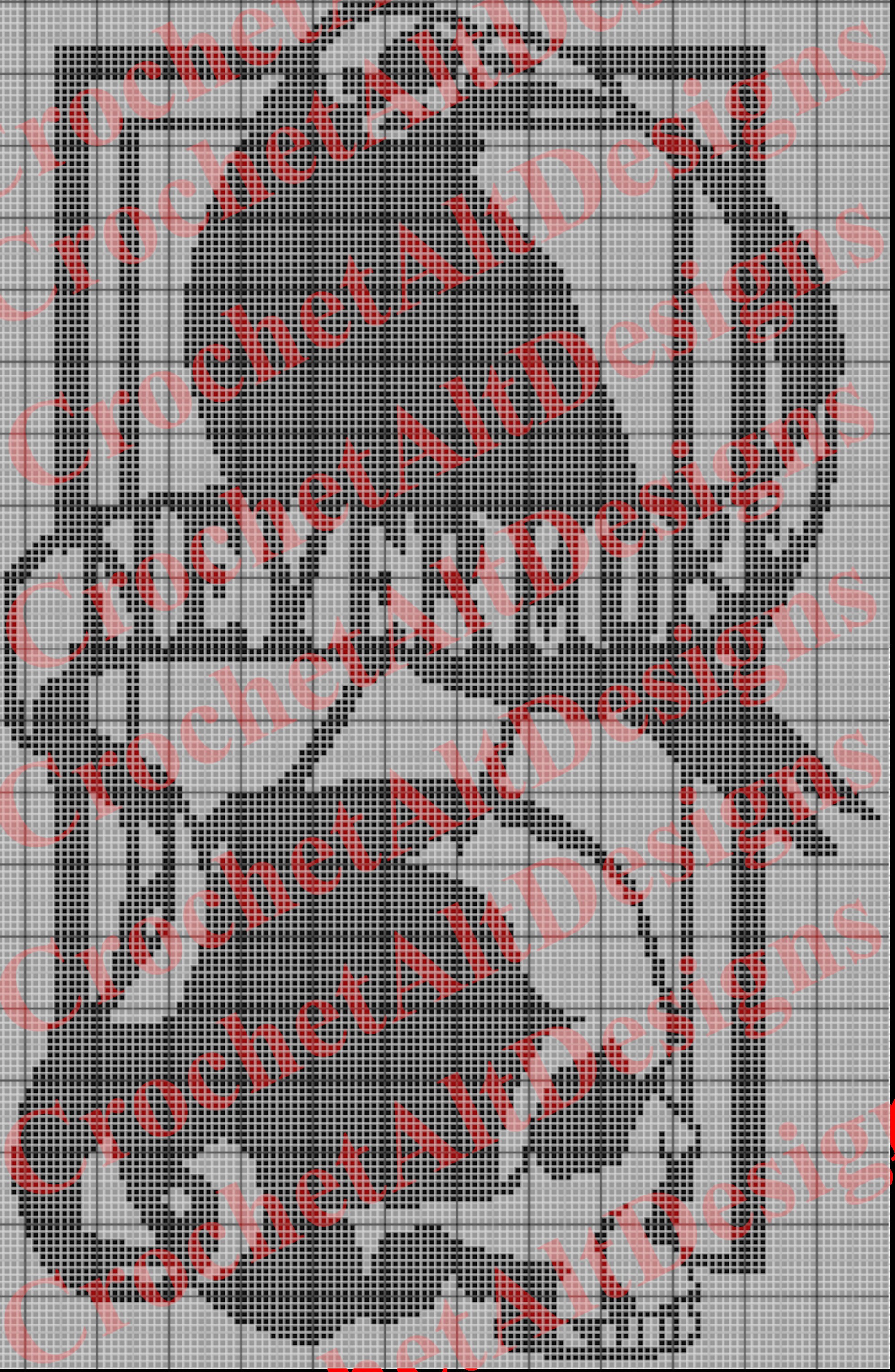 Nevermore 'the Raven' Edgar Allen Poe Inspired Horror C2C Crochet ...