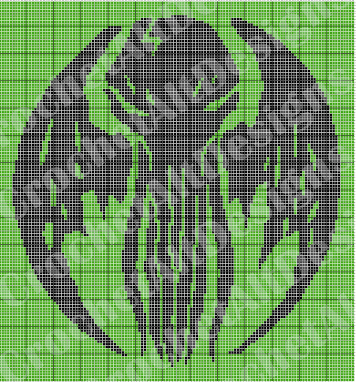 Cthulhu Horror Crochet C2C Blanket Graphgan Pattern - Etsy