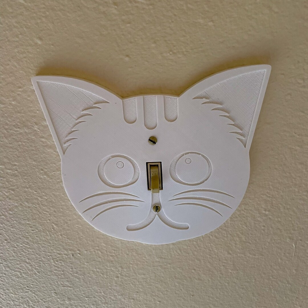 Cat Light Switch Cover Decorative and Functional Switch Plate - Etsy