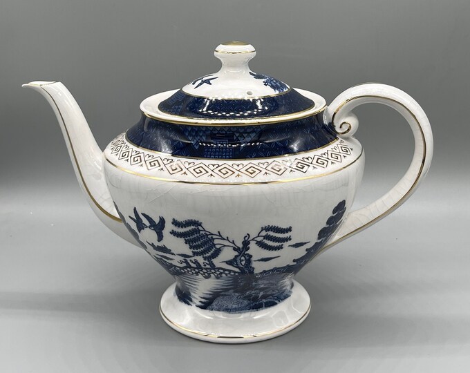 Vintage Teapot Double Phoenix Nikko Japan Ironstone Teapot Porcelain ...