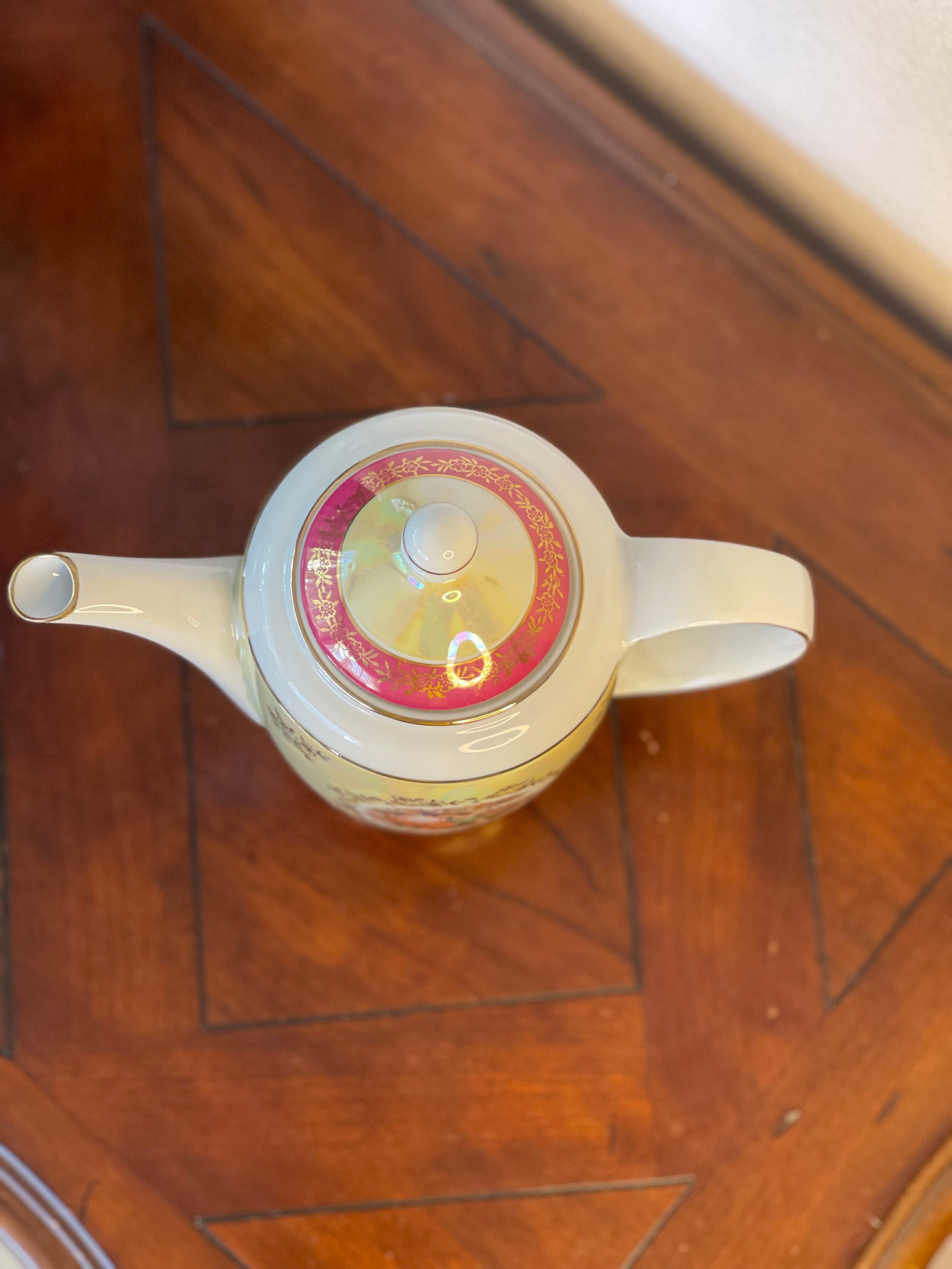 Madonna Vintage Porcelain Coffee Pot Made in GDR DDR . - Etsy
