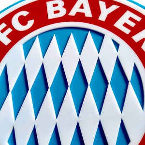 FC BAYERN 3D Crest - Etsy