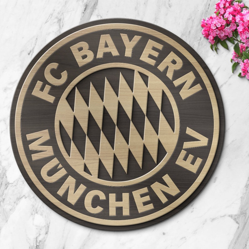 FC BAYERN 3D Crest - Etsy