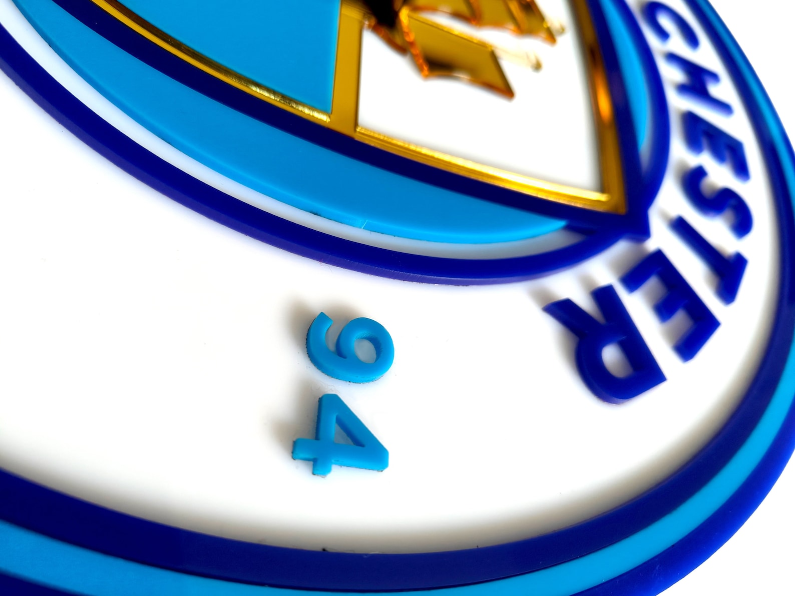 Manchester City 3D Crest - Etsy