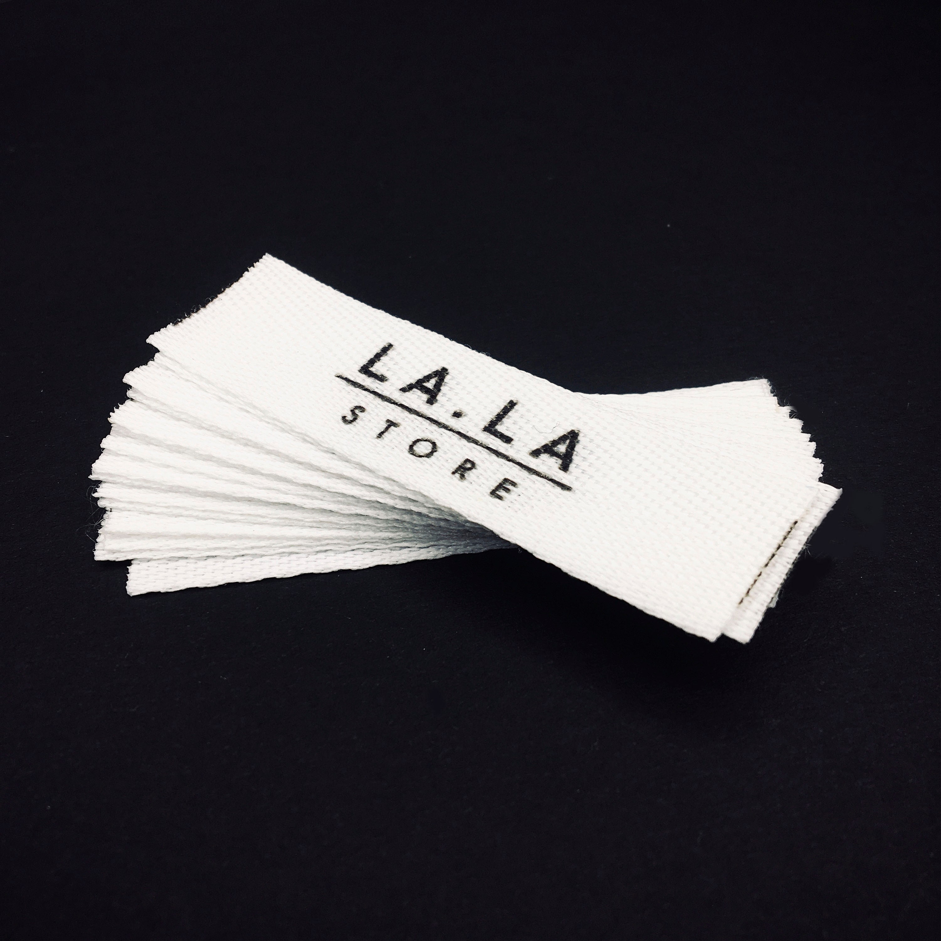 Clothing Tags Twill Folding Labels Soft Cotton Labels Logo Labels ...