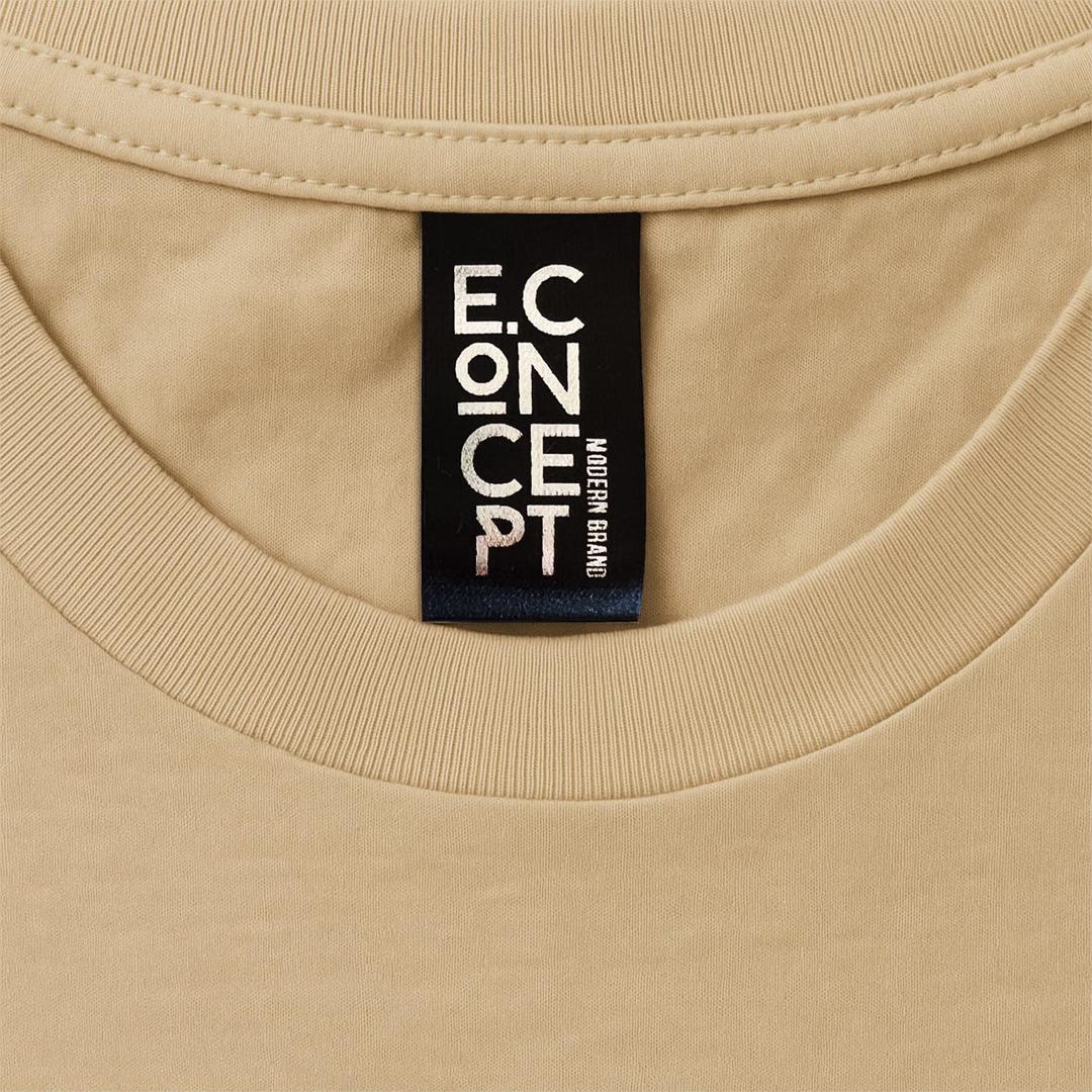 Custom Satin Sew on Labels Pre Cut Logo Tags Black White Gold Silver ...