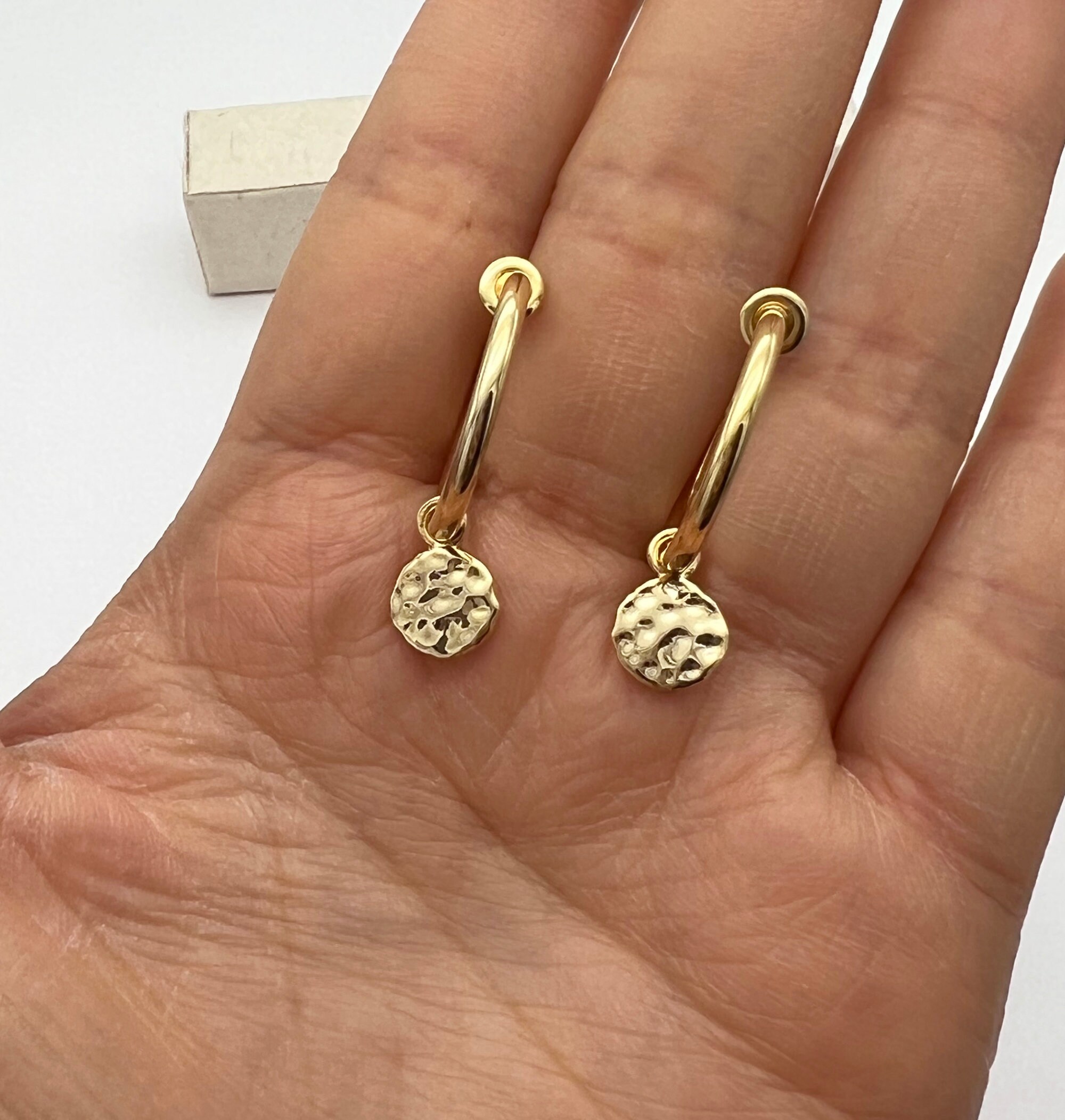 Invisible Hoop Earrings, No Pierce Hoop Earrings, Huggie Hoop Earrings ...