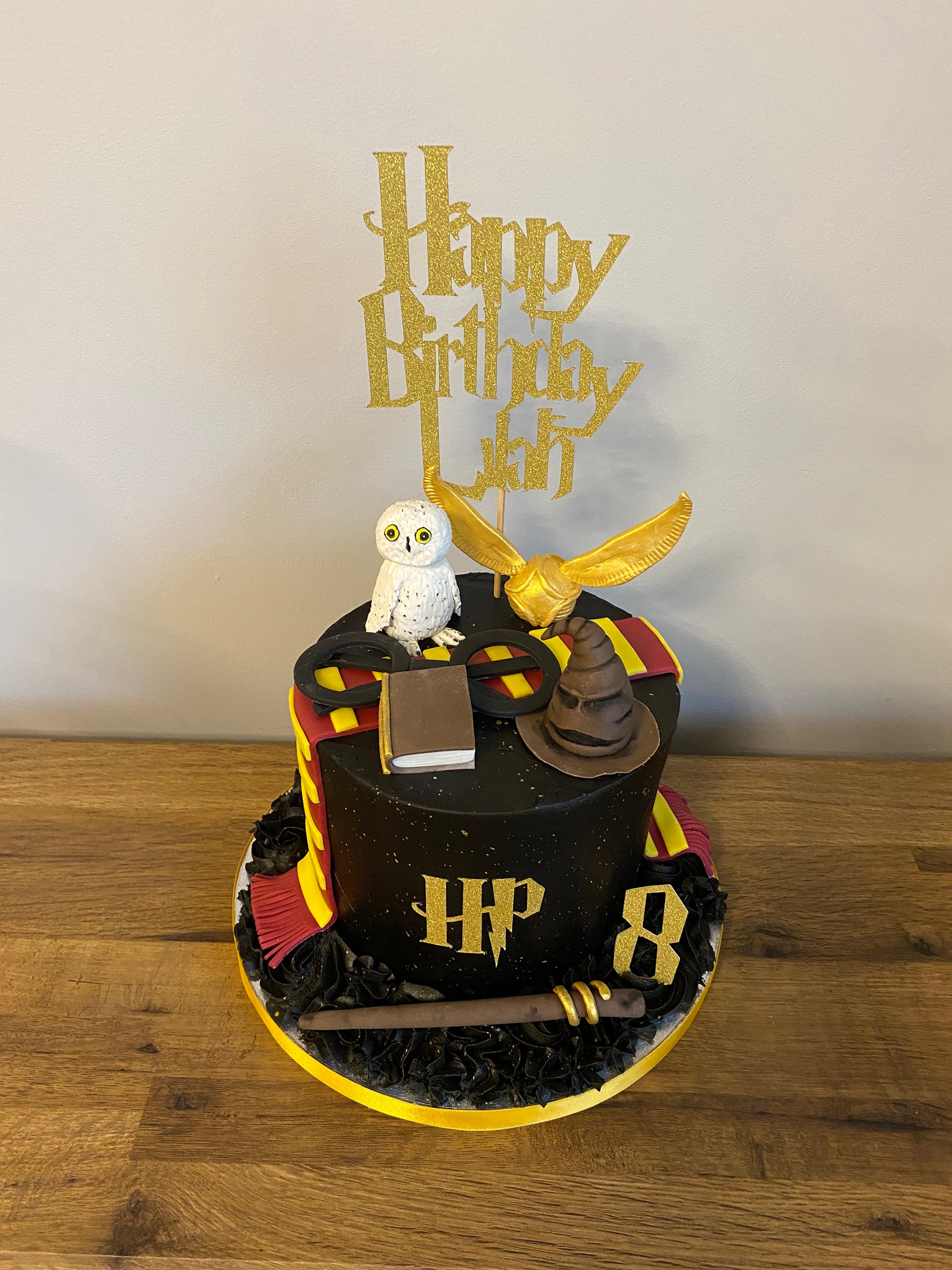Harry Potter Themed Cake Topper Personalised - Etsy