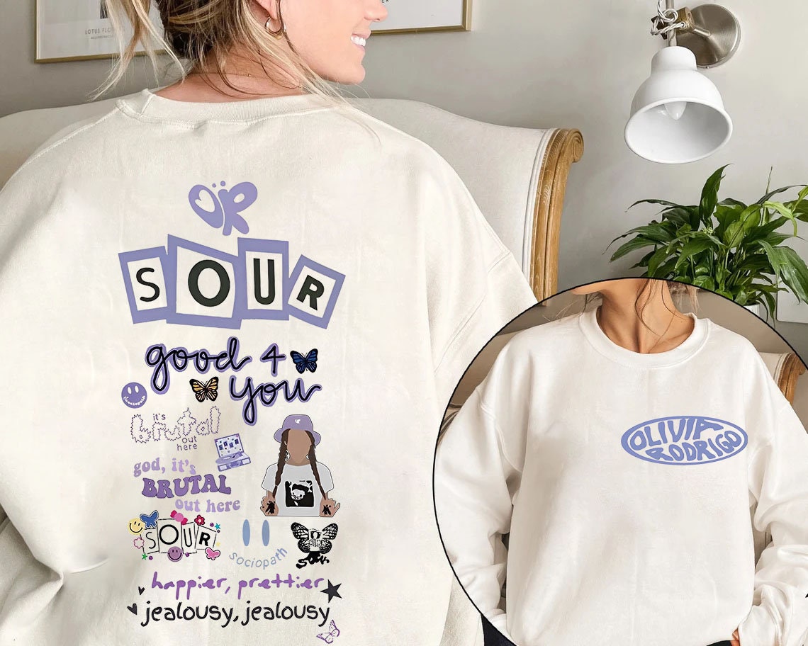 Olivia Sour Tour 2022 Shirt, Olivia Rodrigo Shirt, Good 4 U Shirt, Sour ...