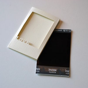 Instax Mini Photo Frame Sleeve Plotter File Cutting Plotter Vector SVG ...