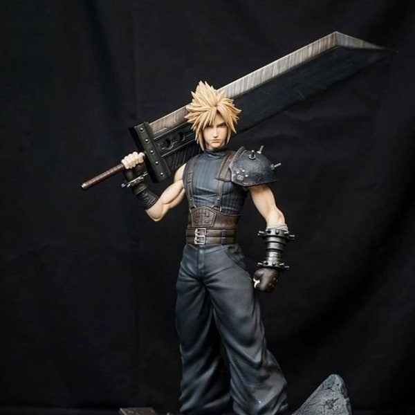 Cloud Strife Stl File - Etsy