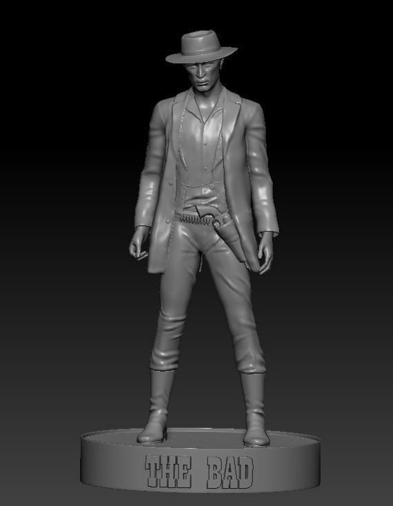 3D the Bad 3d Stl File Printable File Stl Model - Etsy