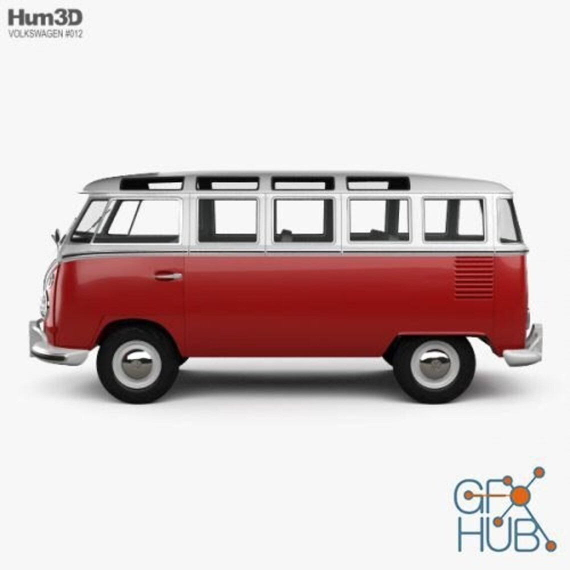 3D Volswagen Transporter T1 1950 3d Stl File Print Table File Stl Model ...