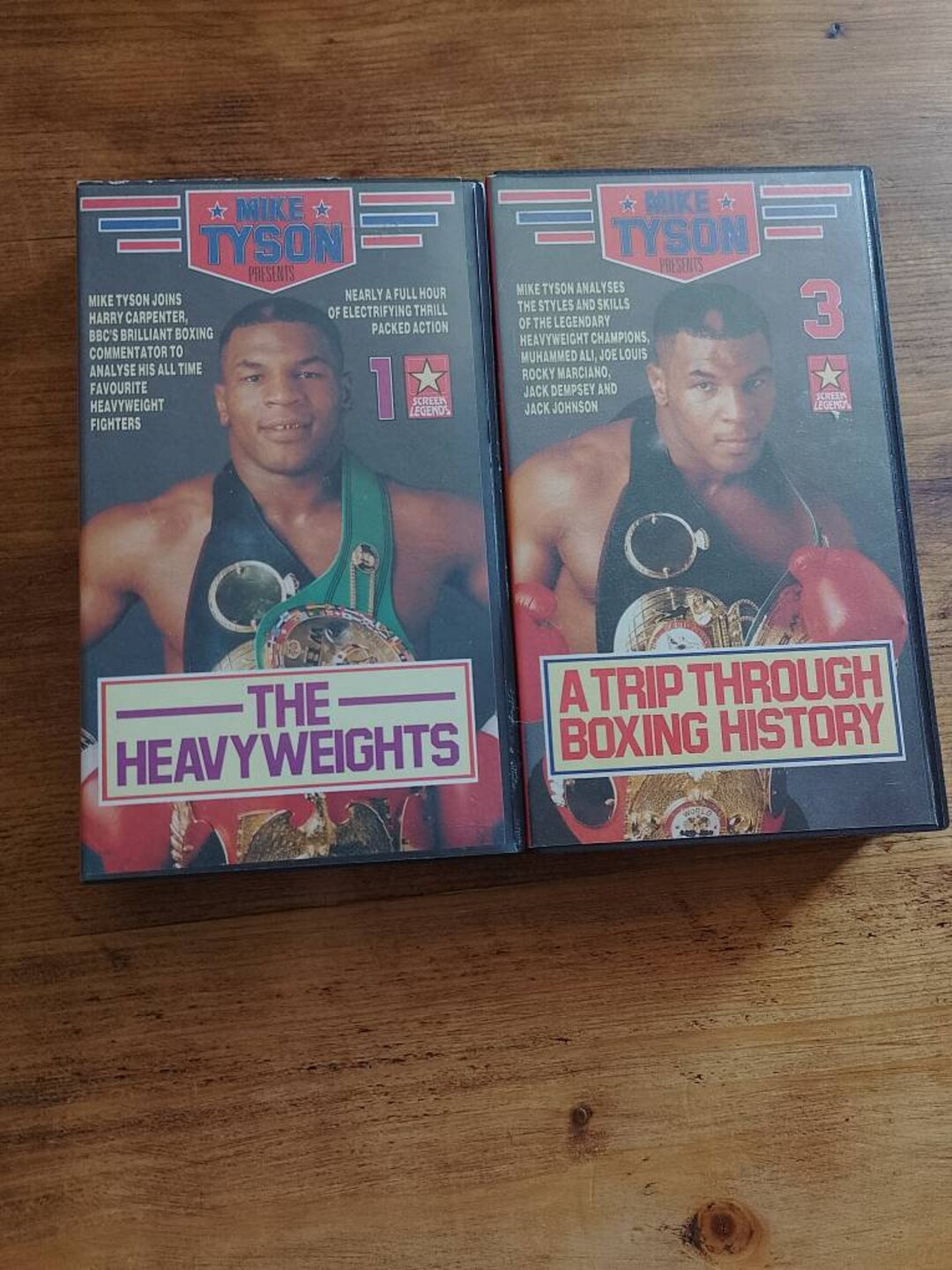 Mike Tyson VHS Documentary Bundle Vintage Boxing Videos - Etsy