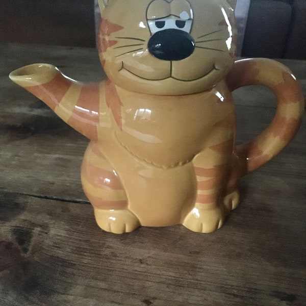 Cat Teapot - Etsy
