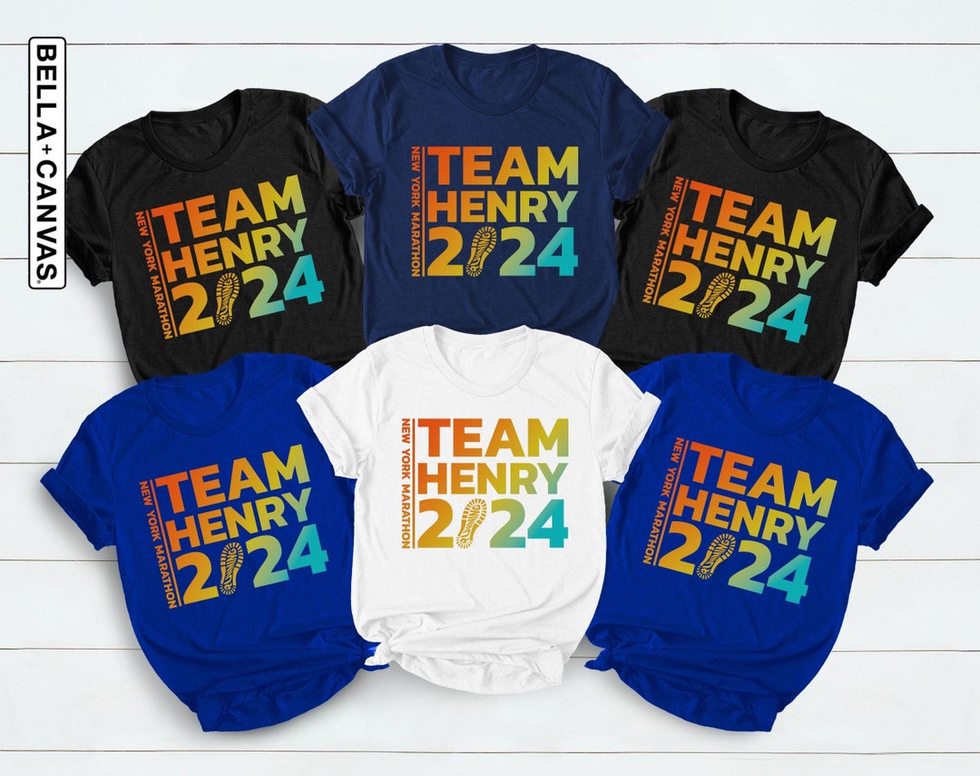 Custom Marathon Support Crew Shirt, Supporter Team Group Shirt for ...