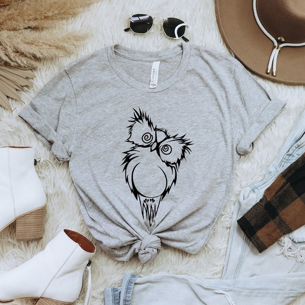 Owl Shirt - Etsy