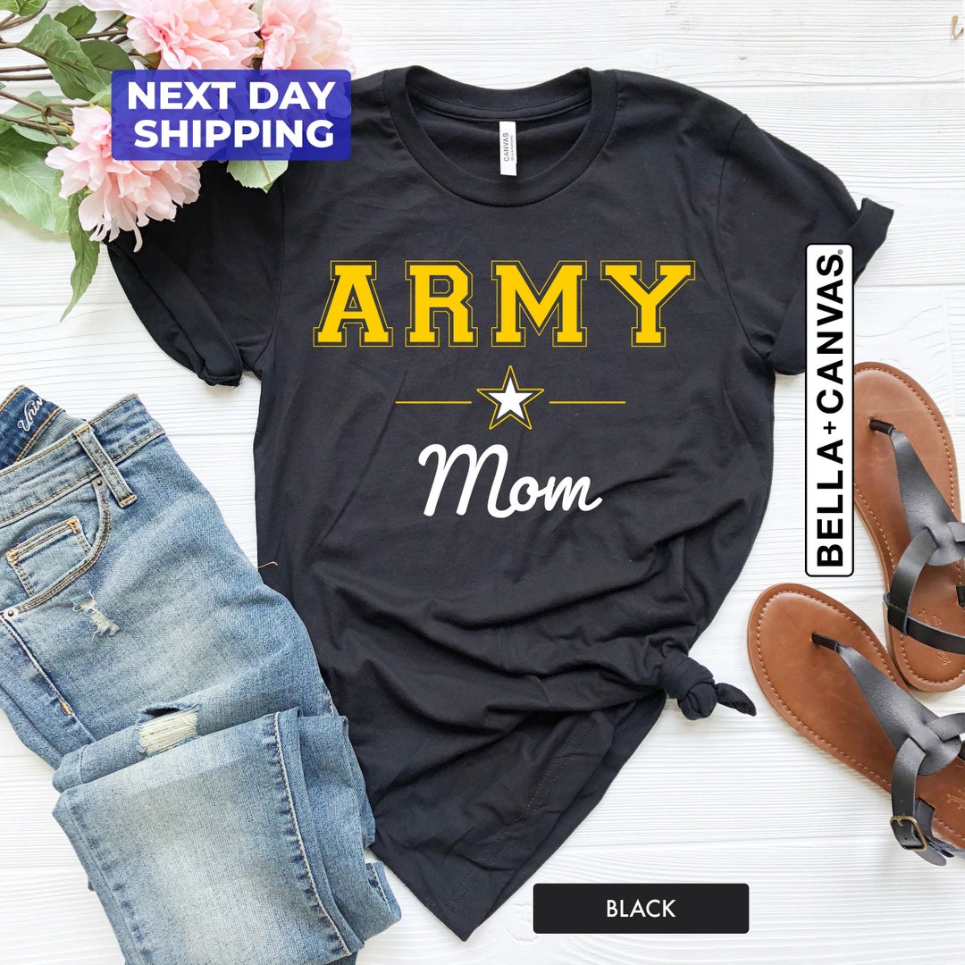 Army Mom Shirt, USA Army Mom Gift, Military Mom Shirt, Soldier Mom T ...