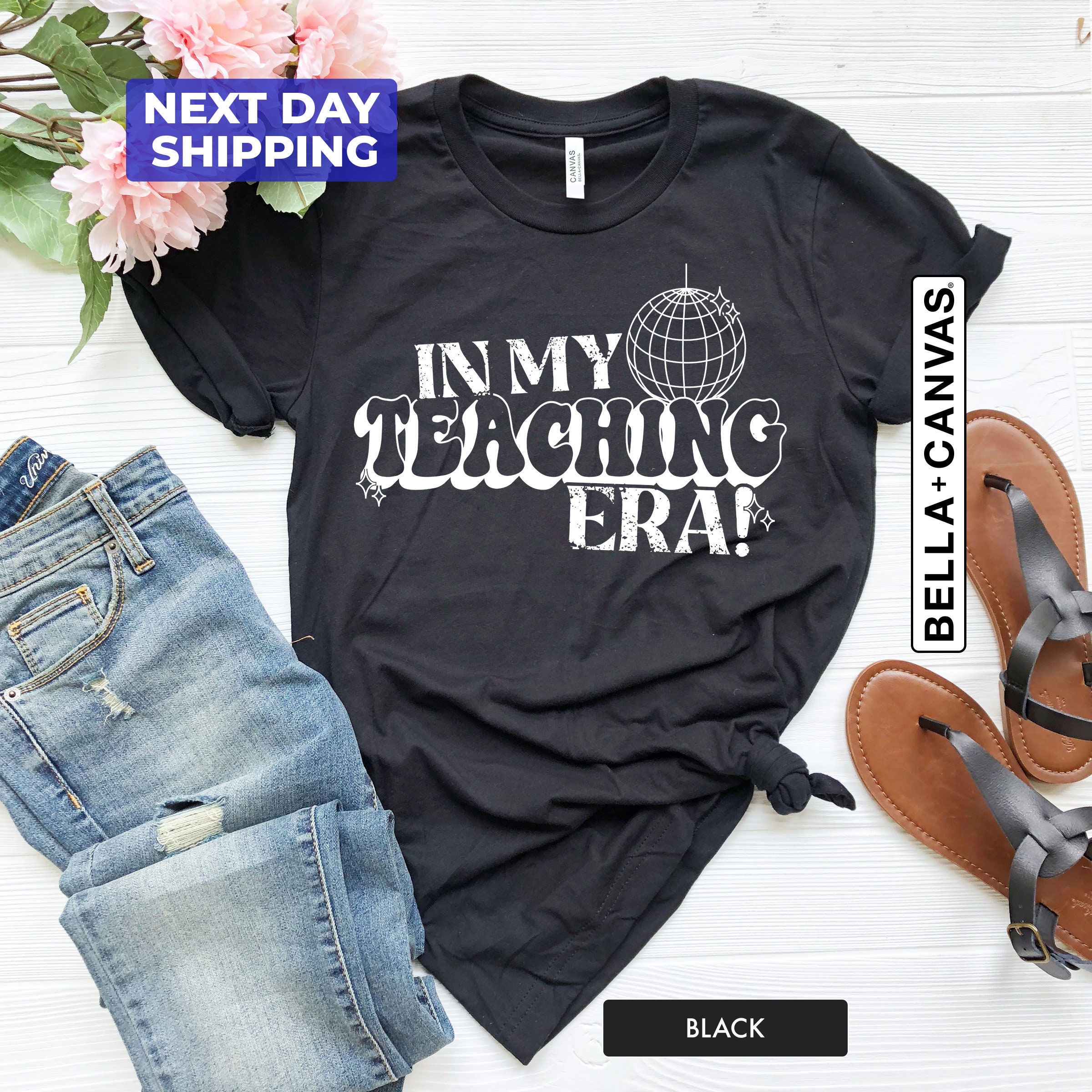 In My Teaching Era, Teaching Shirt, Teacher Tee, Teacher T-shirt, Era ...