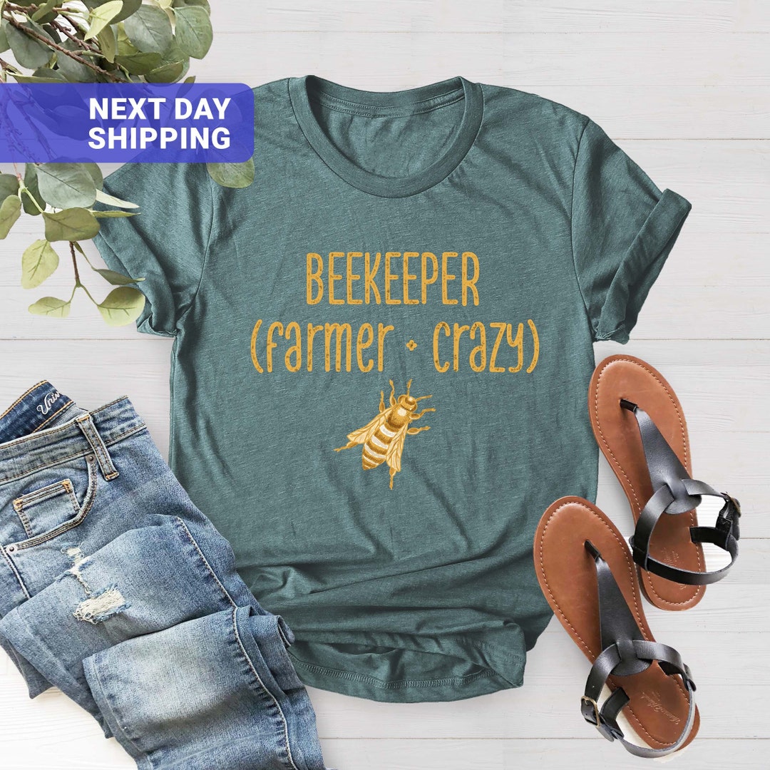 Beekeeper Shirt, Bee Farmer Shirt, Bee Mom Shirt, Support Beekeeping ...