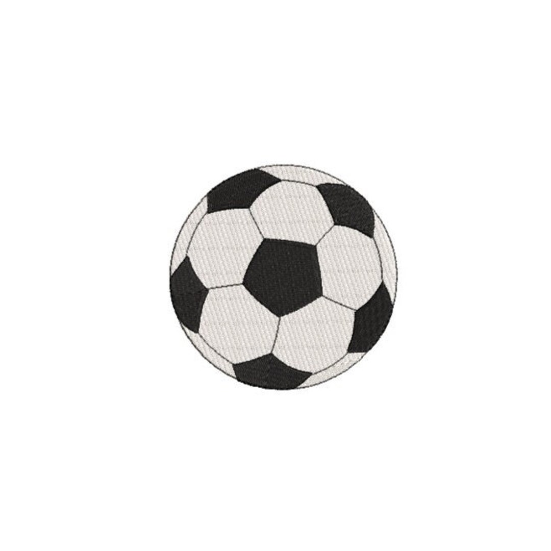 Motif de broderie ballon de football mini ballon de football - Etsy France