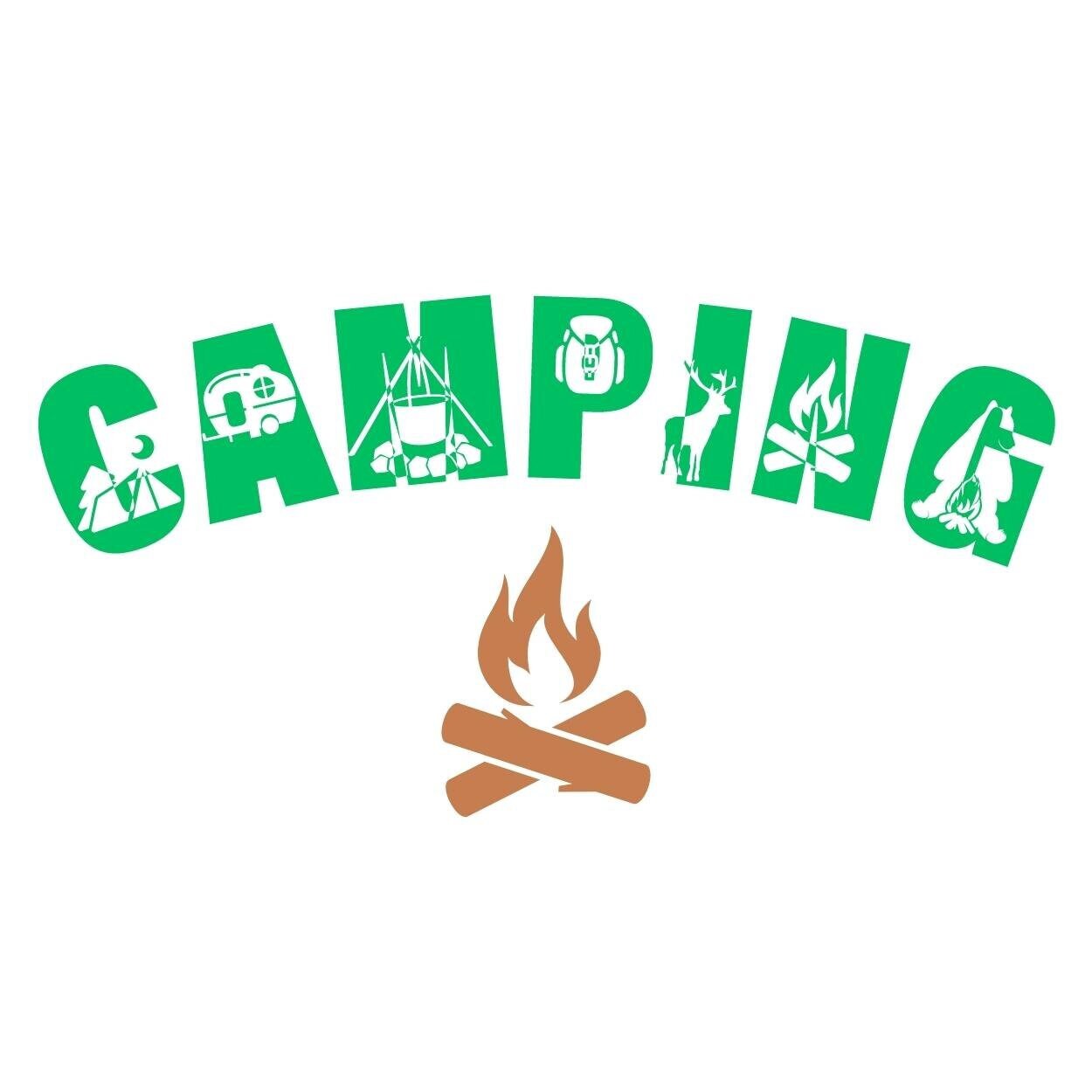 Camping Svg Cut File Cricut Camping Jpeg Silhouette Etsy Canada