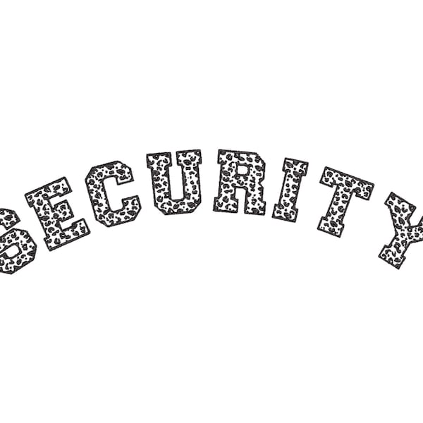 Security Text Png - Etsy