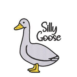 Silly Goose Embroidery Designs, Silly Goose Embroidery, Goose ...