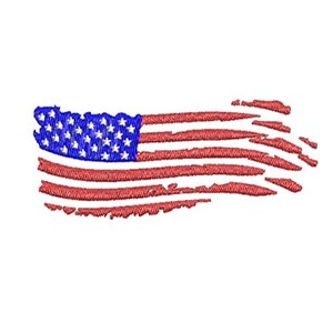 American Flag Embroidery Design, 6 Sizes, Instant File Download - Etsy
