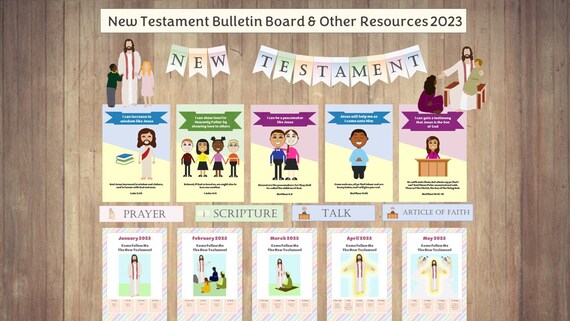 LDS Primary New Testament Bulletin Board & Other Resources - Etsy UK