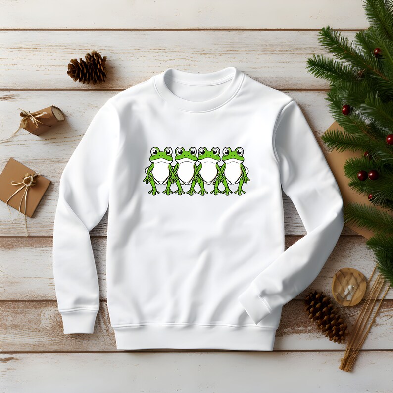 Frog Sweatshirt, Frog Lover Gift, Frog Shirt, Frogs Sweatshirt, Animal ...