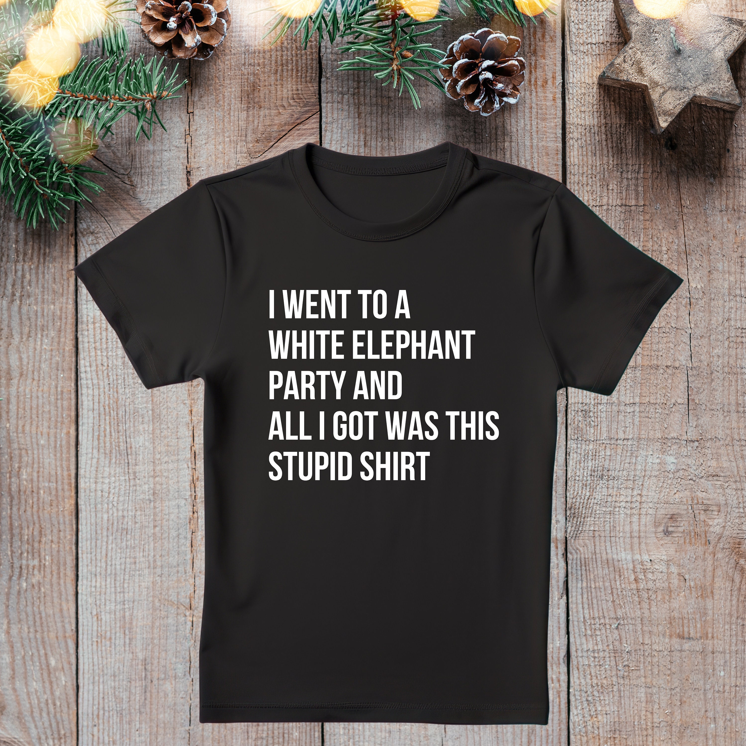 White Elephant Shirt, White Elephant Gift, Funny White Elephant, White ...