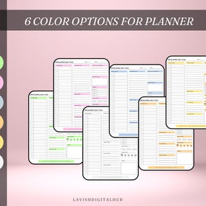 Timeboxing Planner for Daily Schedule, Productivity, Time Management ...