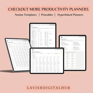 Timeboxing Planner for Daily Schedule, Productivity and Time Management ...