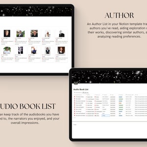 Digital Reading Journal Notion Template, Digital Reading Planner Notion ...