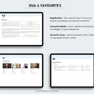 Quran Journal Notion Template, Digital Muslim Planner, Deen Journal ...