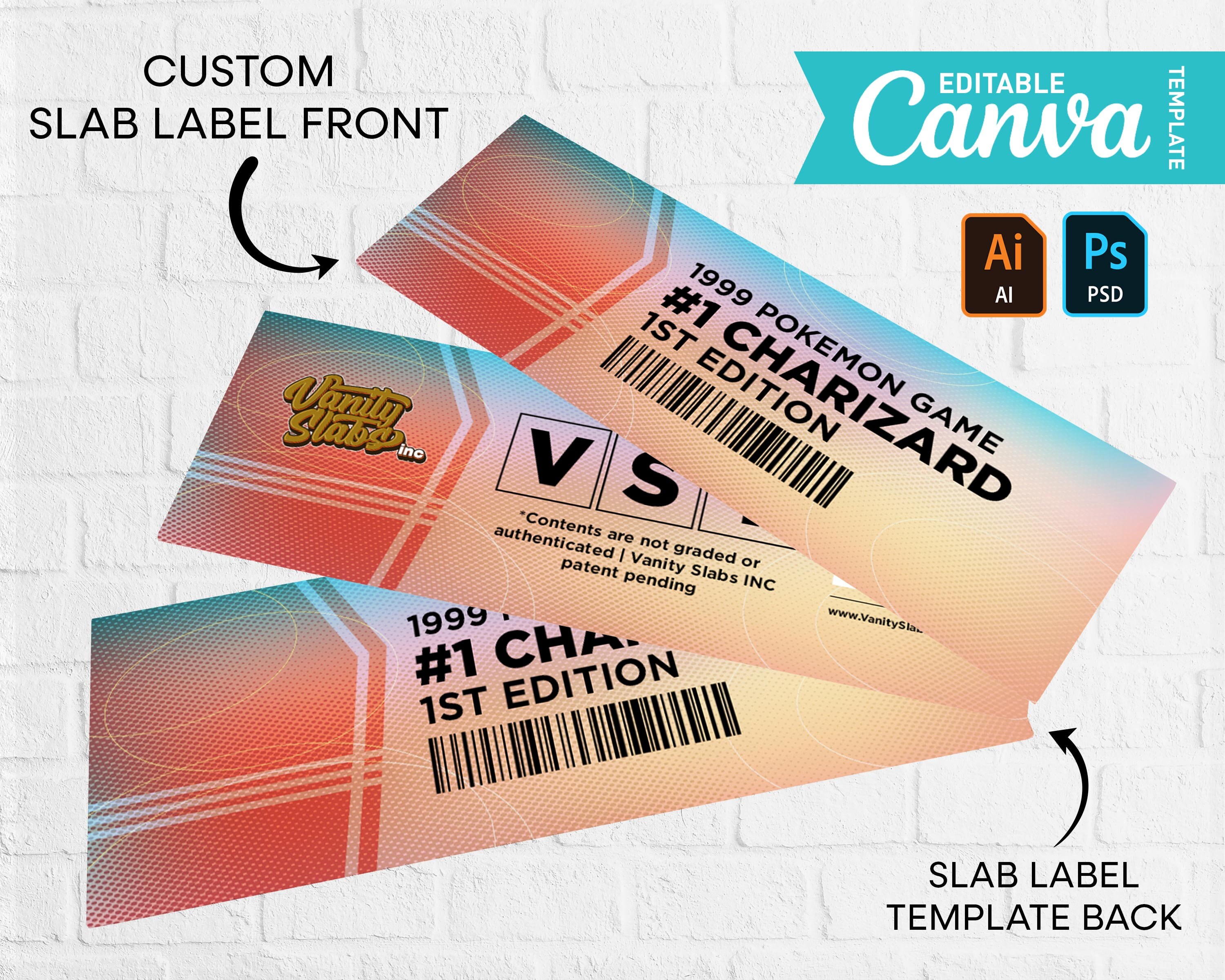 Custom Sports Label Design, Premium Style Label, LABEL Design for Card ...