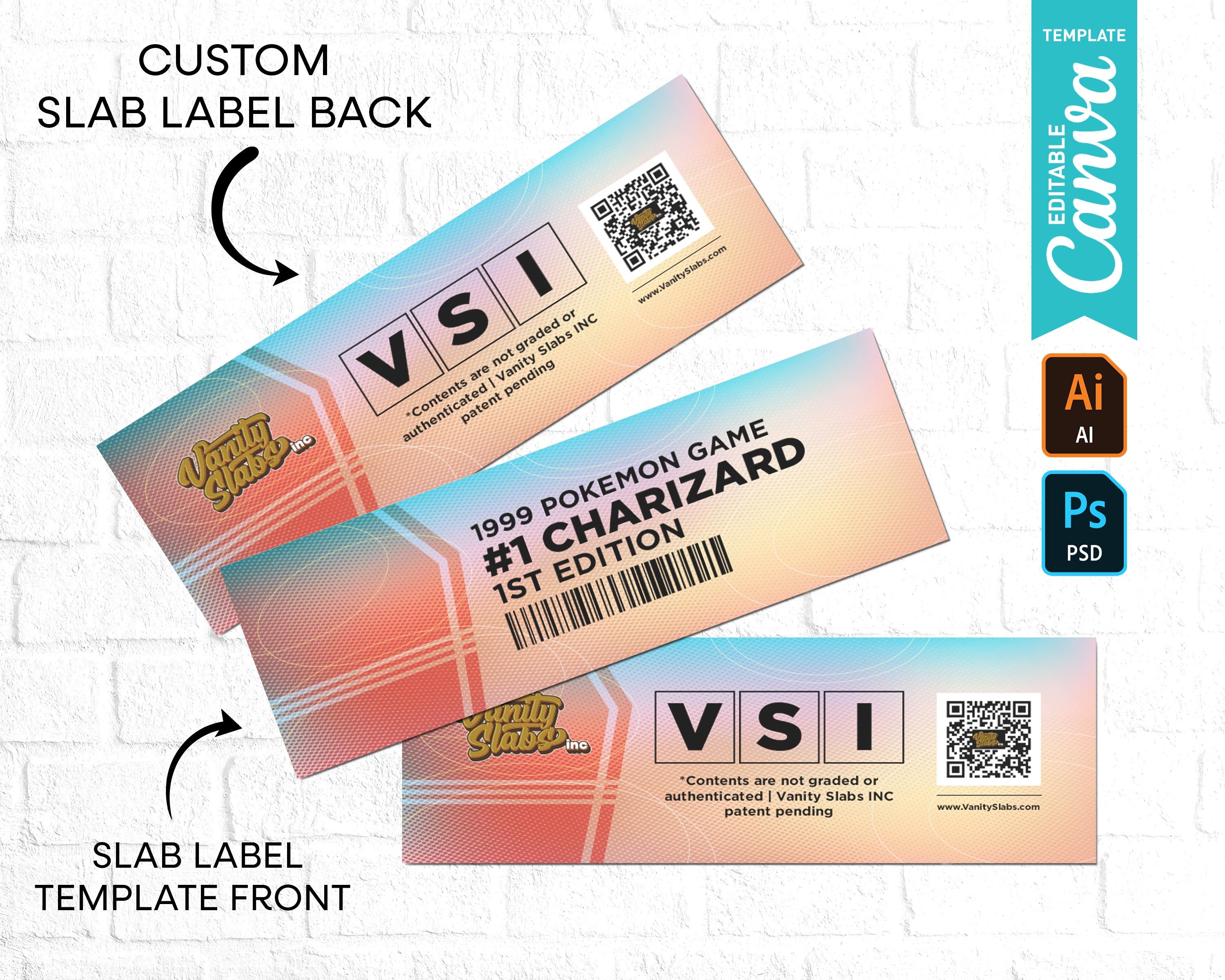 Custom Sports Label Design, Premium Style Label, LABEL Design for Card ...