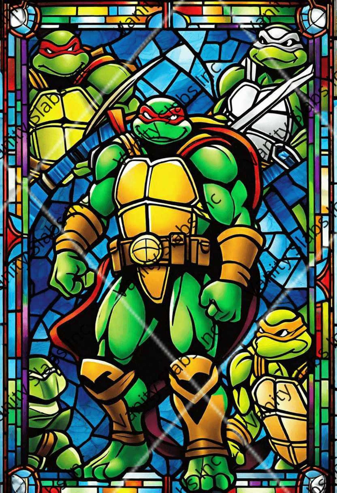 Ai Digital Art Wallpaper Trading Card Poster JPEG AI2013 - Etsy