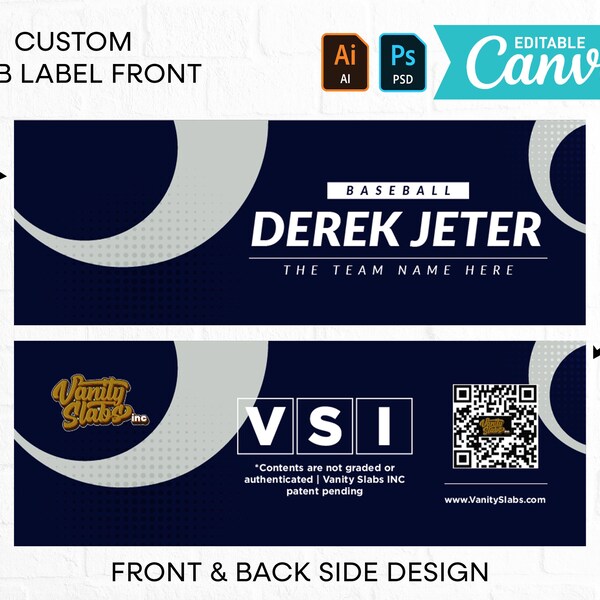 Psa Label Template - Etsy