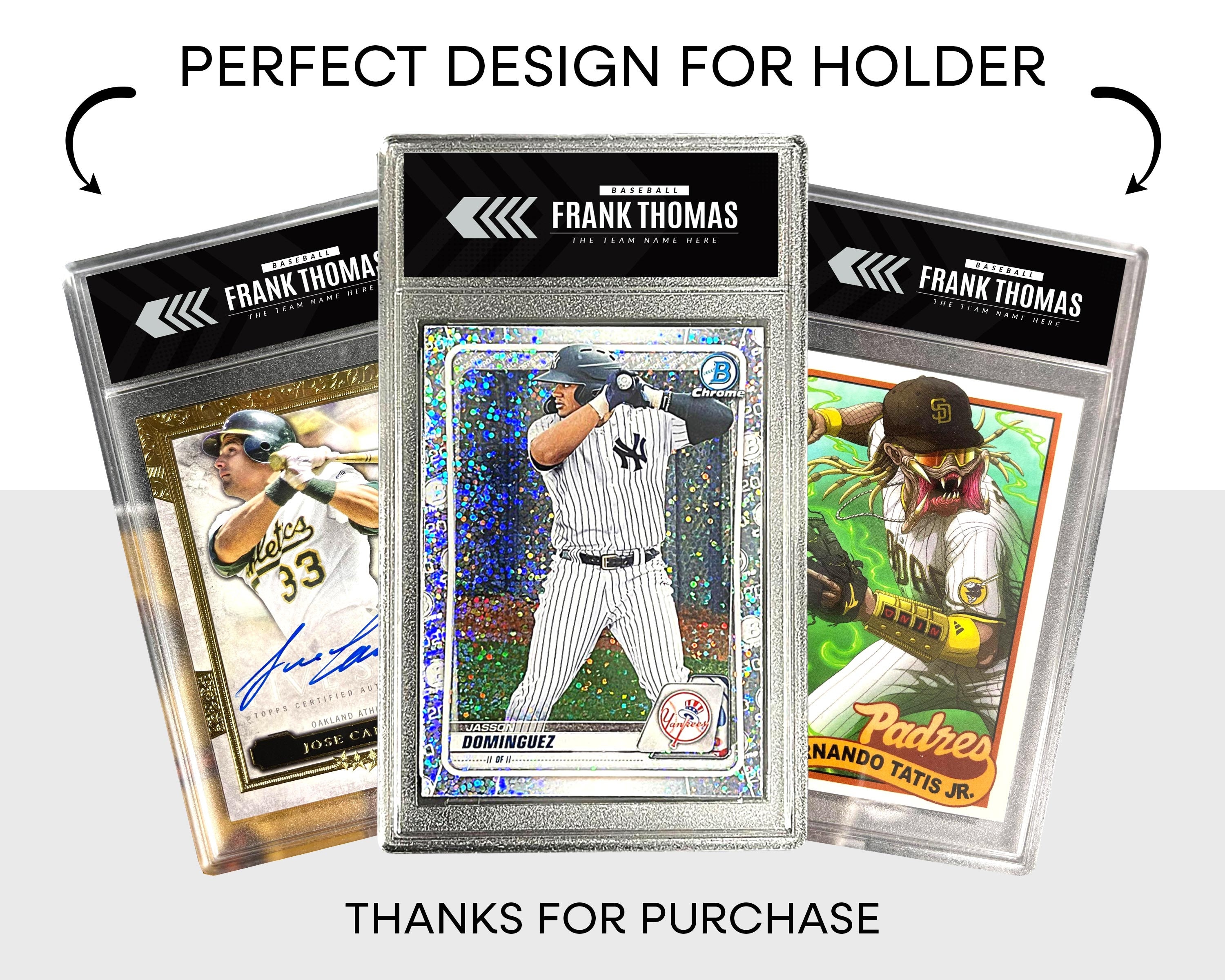 Premium Sports Label Design, DIY Trading Card Slab Label, LABEL for ...