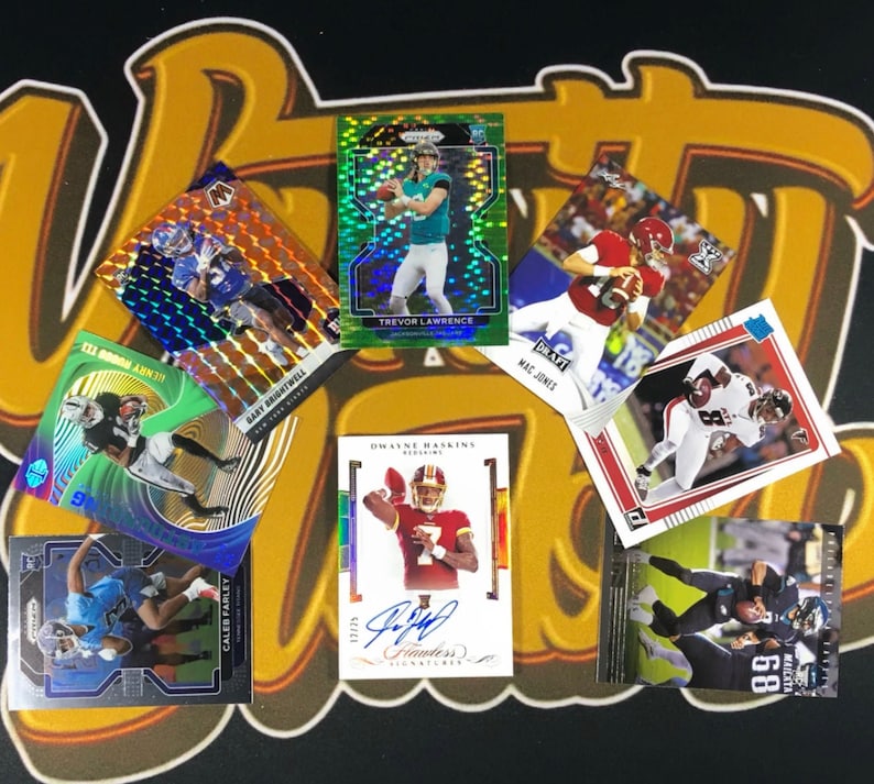 Football Mystery Graded Bundle With Foil Pack random Autographed, Relic ...