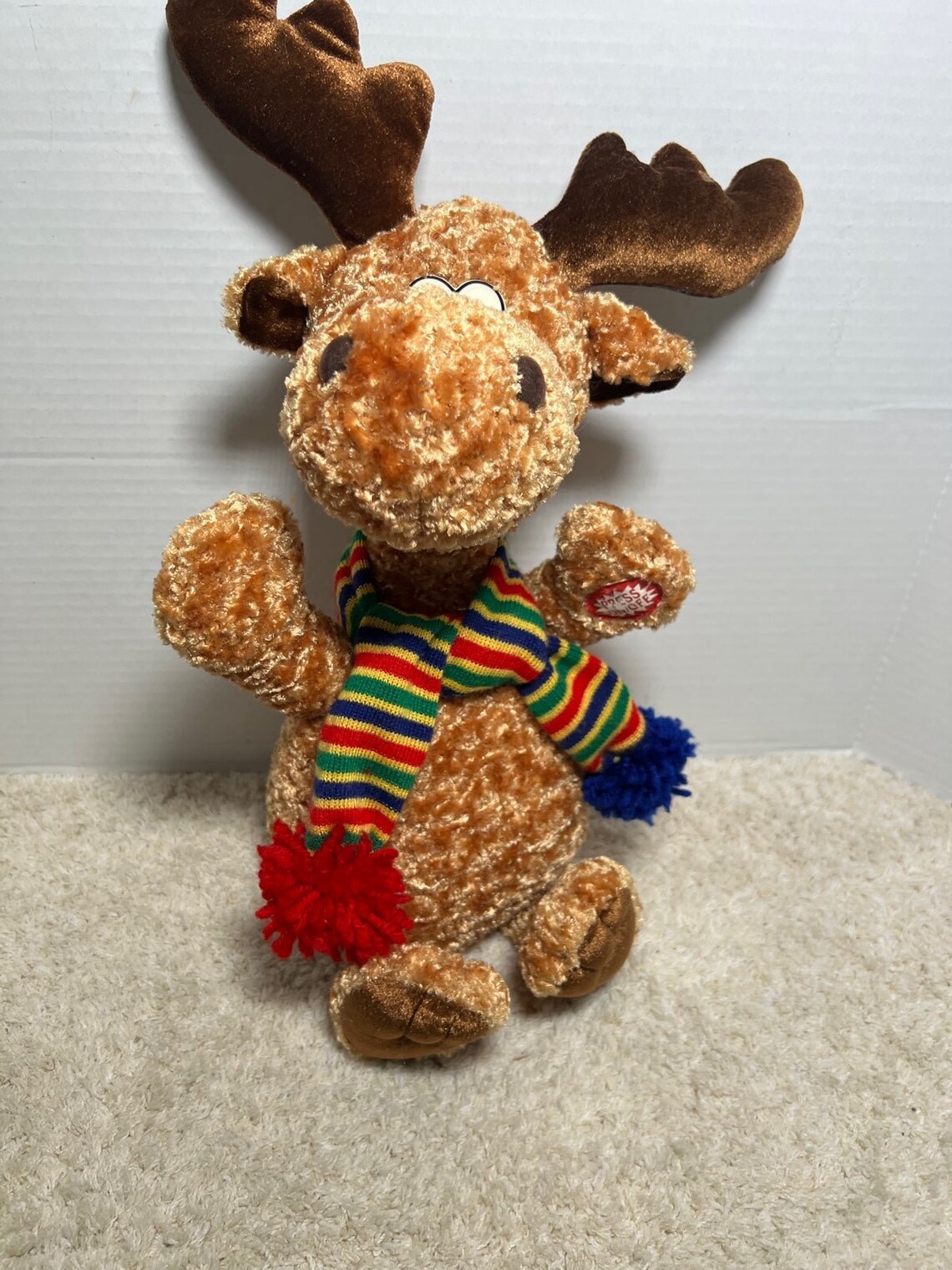 Vintage Dan Dee Animated Singing/dancing Christmas Reindeer - Etsy