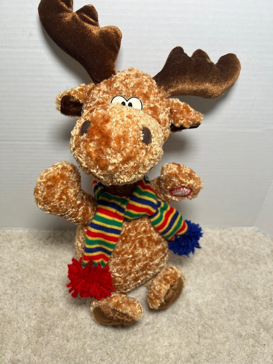Vintage Dan Dee Animated Singing/dancing Christmas Reindeer - Etsy