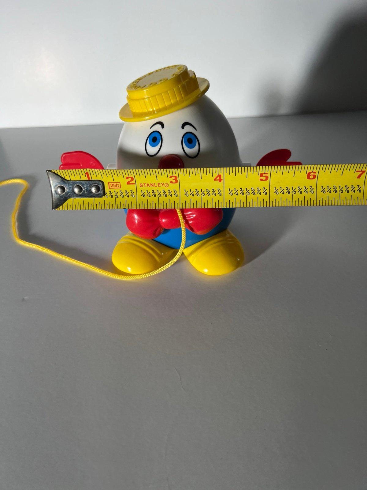 Fisher Price Humpty Dumpty Pull Toy Yellow Hat Baby Toddler - Etsy