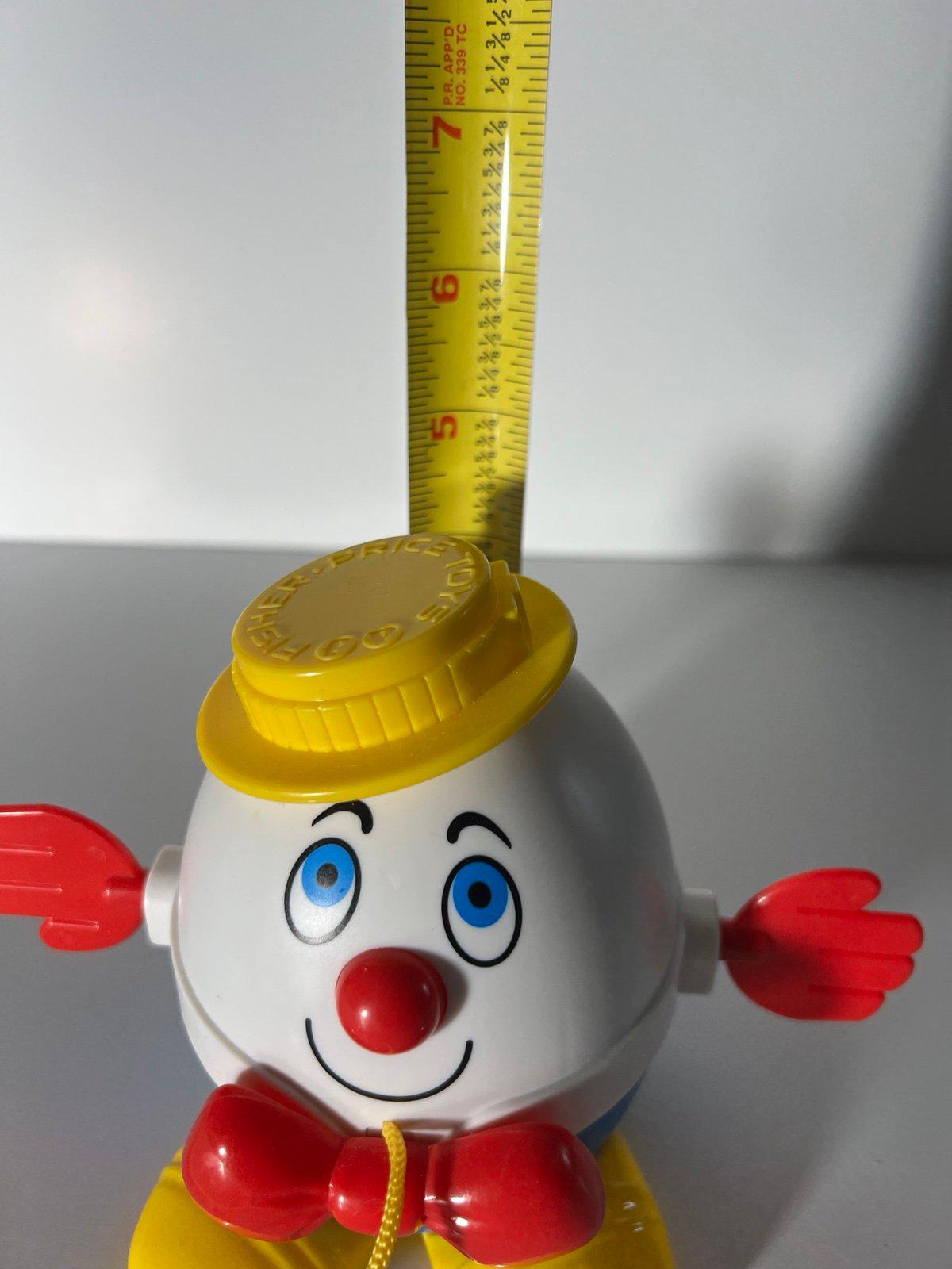 Fisher Price Humpty Dumpty Pull Toy Yellow Hat Baby Toddler - Etsy